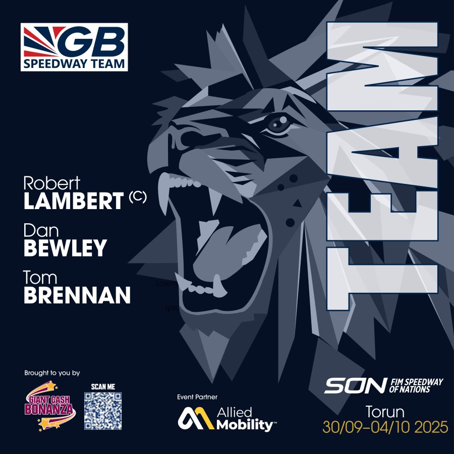 GREAT BRITAIN ANNOUNCE TEAM FOR 2025 SPEEDWAY OF… | GB Speedway Team