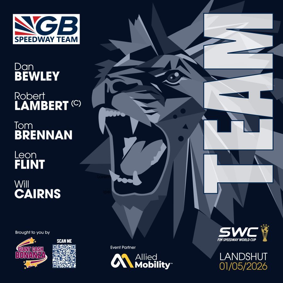 TEAM ANNOUNCEMENT - Speedway World Cup 2026 | GB Speedway Team